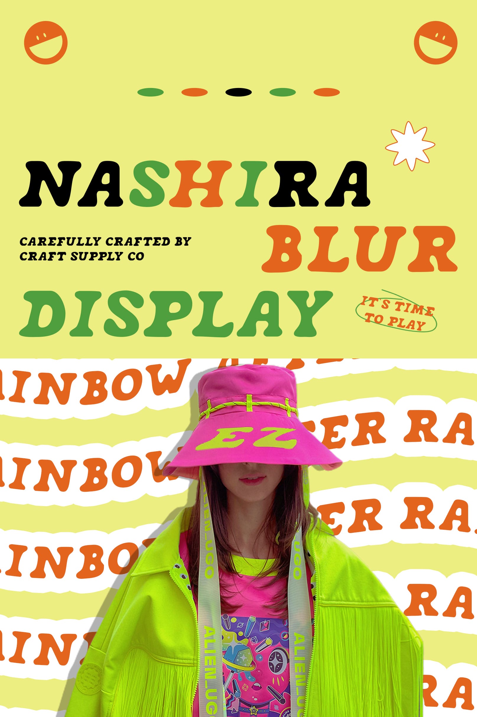 Nashira Blur - De Vintage - Font Resources