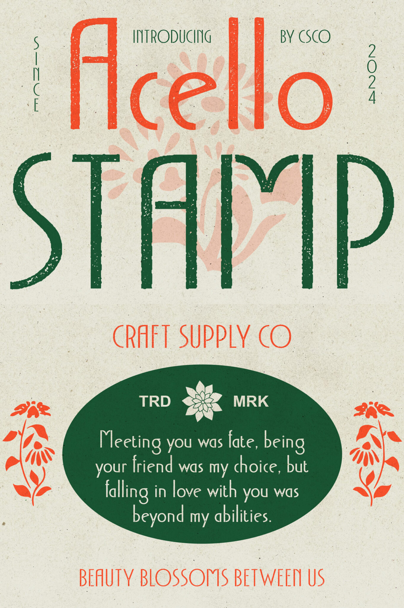 Acello Stamp - De Vintage - Font Resources